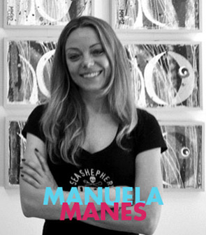 Dipinti a olio su tela dell'artista Manuela Manes